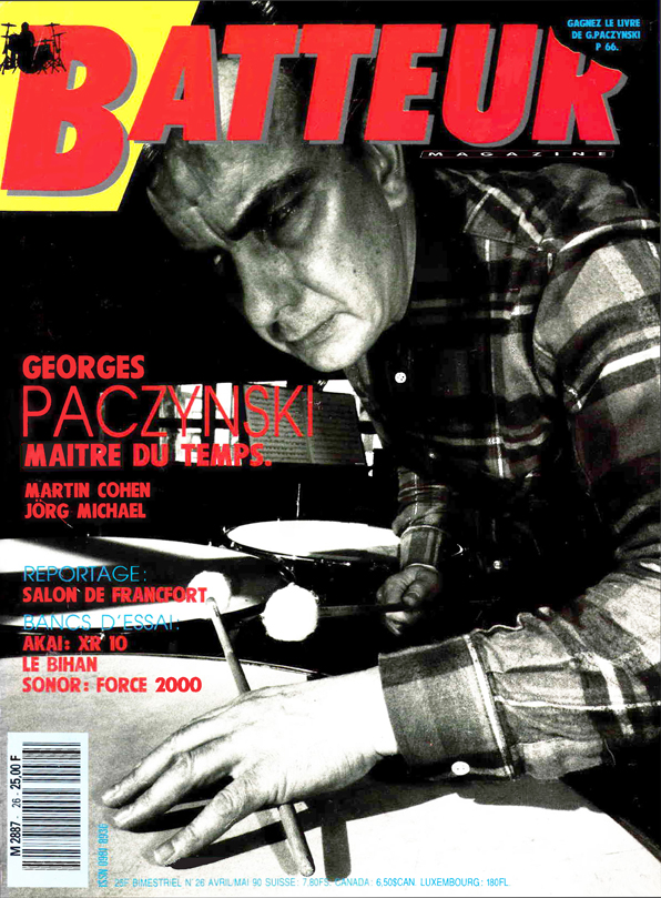 Batteur Magazine (1990) – GEORGES PACZYNSKI